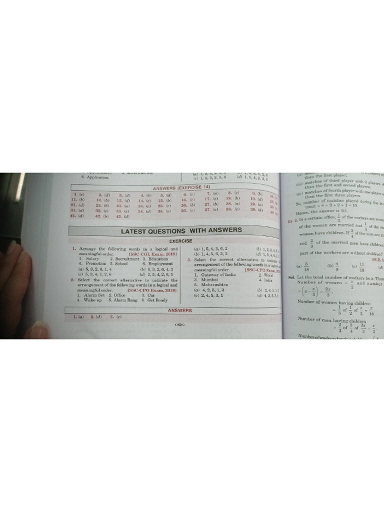 Sequence Answers | PDF
