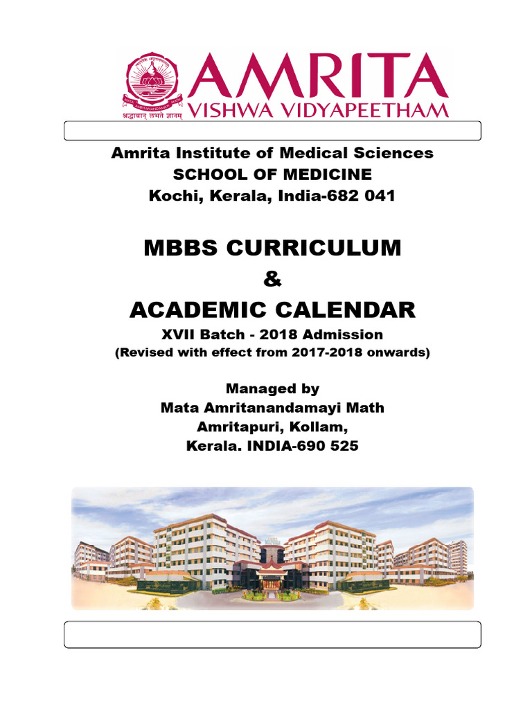 Mbbs Curriculum and Syllabus 1 | PDF | Medicine | Health Care