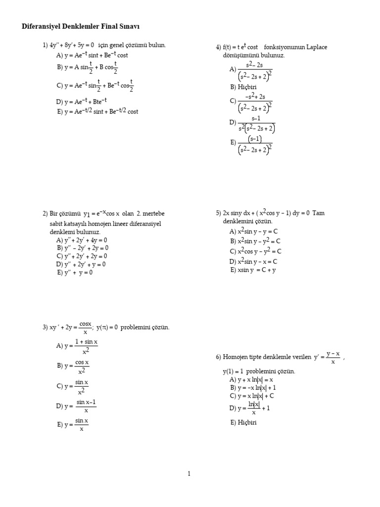 Dif 2019 Yaz Final | PDF