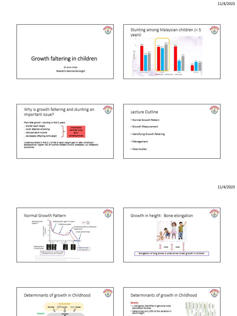 Growth Faltering | PDF | Medical Specialties