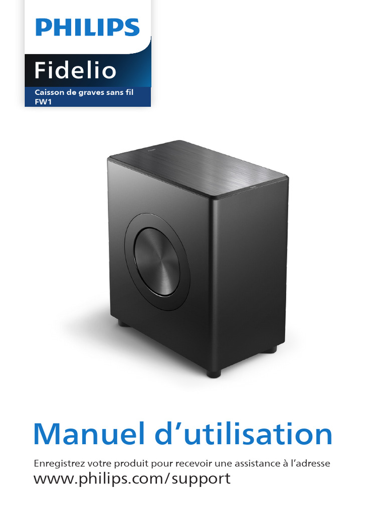 Philips Fidelio Tafw1 - 10 - Dfu - Fra | PDF | Wi-Fi | Déchet ménager