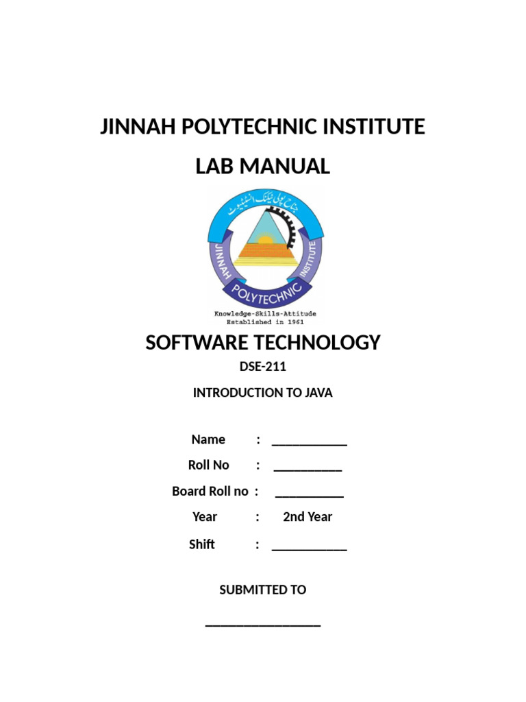 SWT Title Page | PDF