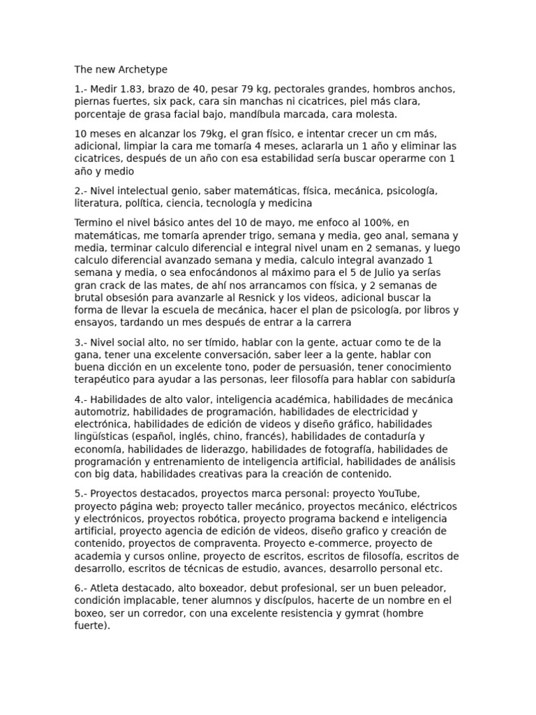 The New Archetype Pdf