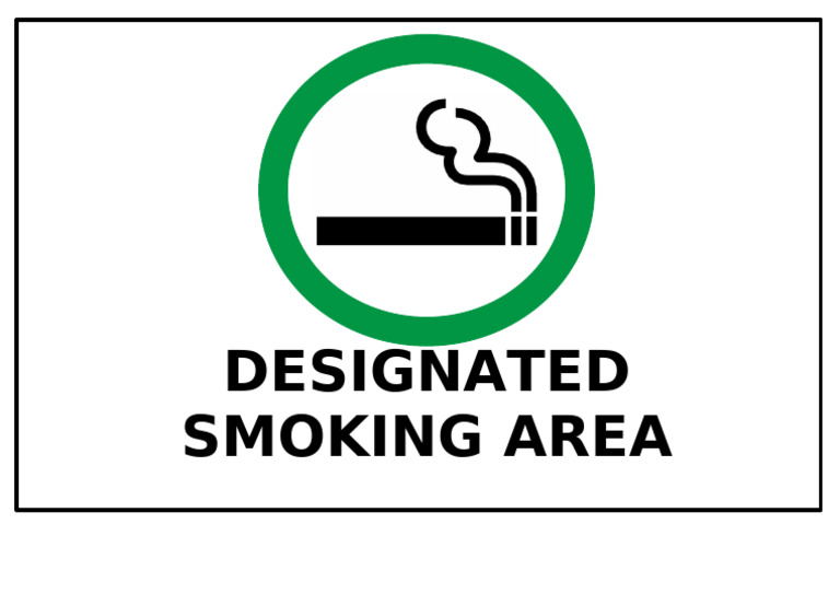 Designated Smoking Area | PDF