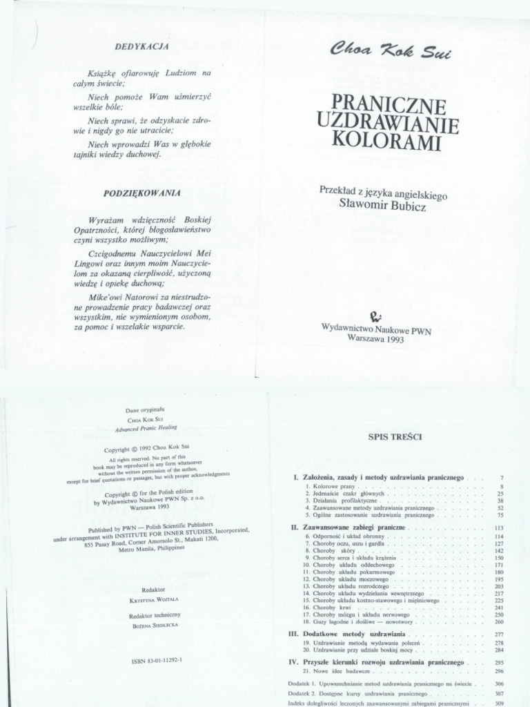 Choa Kok Sui - Praniczne Uzdrawianie Kolorami | PDF