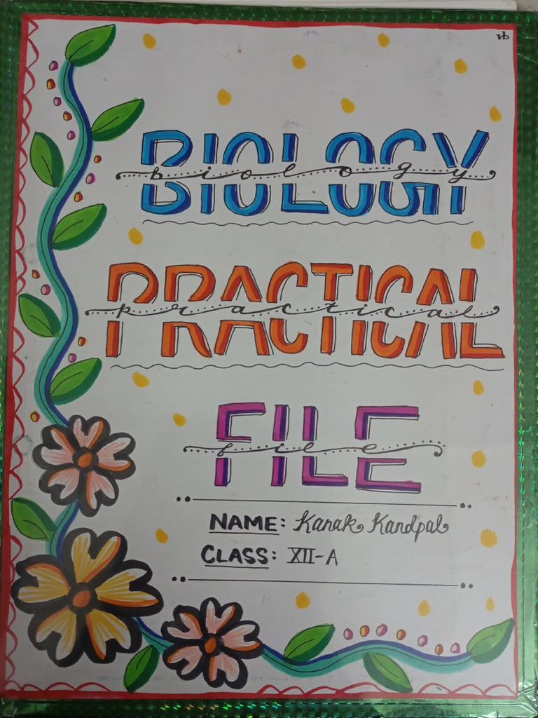 Bio Practical PDF | PDF