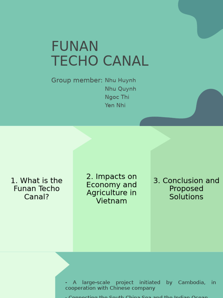 Funan Techo Canal | PDF | Mekong | Vietnam