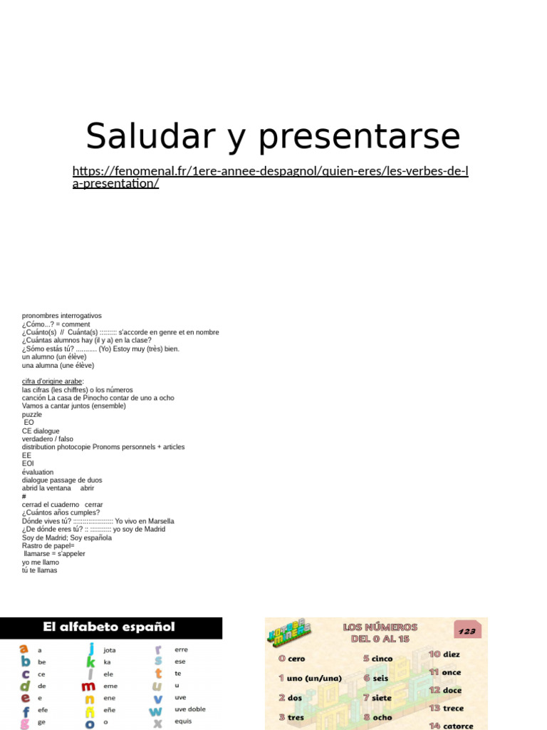 Español Básico para Principiantes | PDF | Artes del Lenguaje y Comunicación