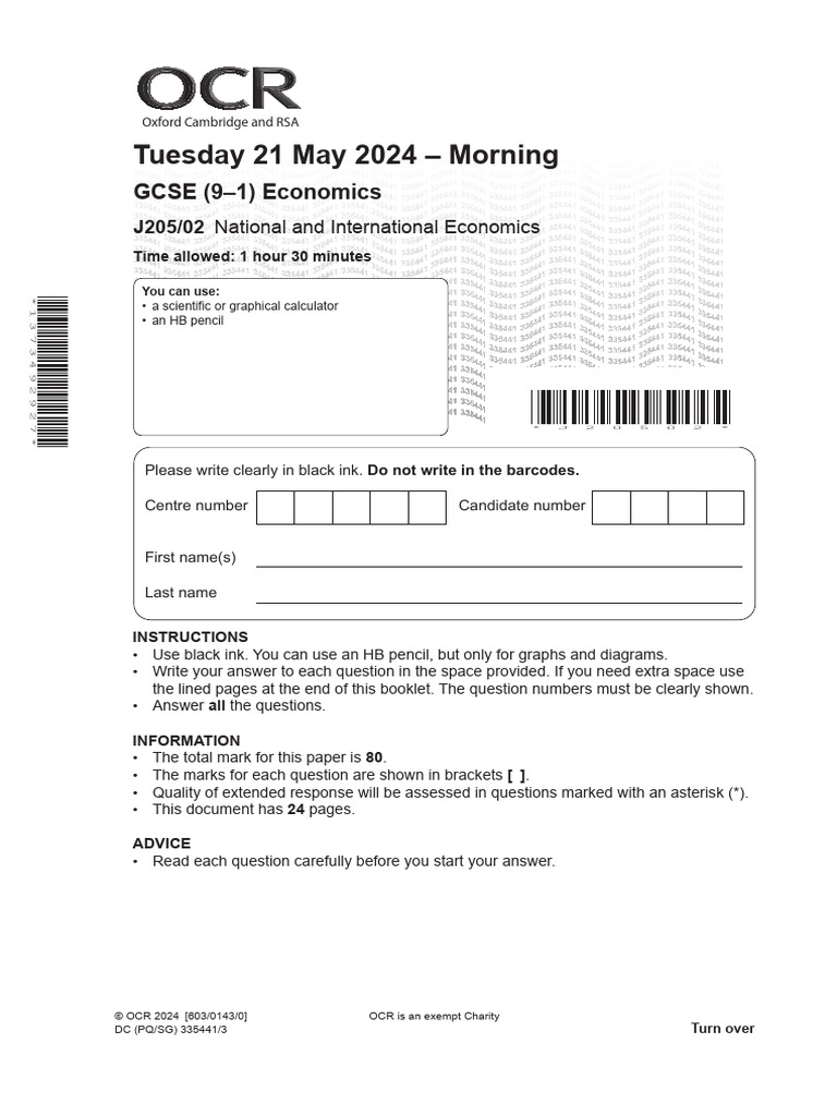 Question Paper June 2024 (J20502) | PDF | Taxes | Unemployment