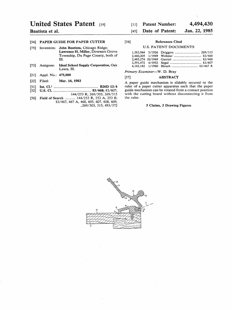 Paper guide for paper cutter | PDF