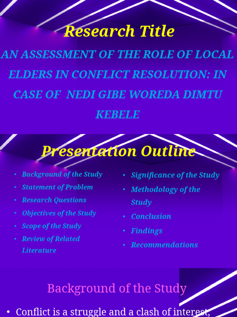 My Research Presentation | PDF | Sampling (Statistics) | Methodology