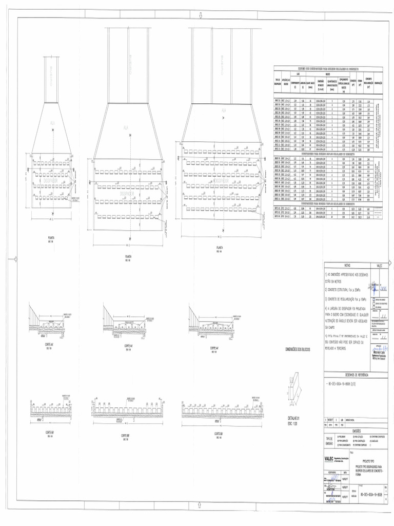 81110-DeS-000A-19-8008 1-2 Dissipador para Bueiro Celular de Concreto - Forma | PDF