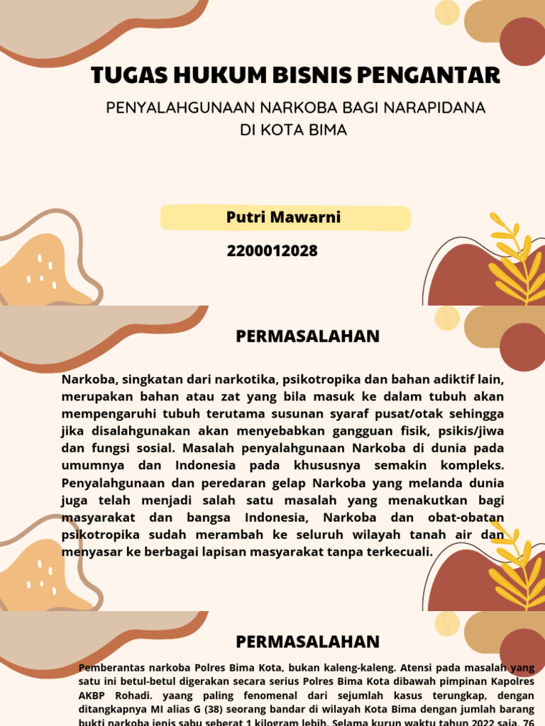 TUGAS PPT Putri Mawarni 2200012028 | PDF