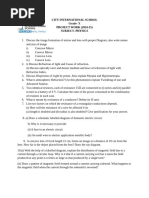 Tallentex 2025 Class 10 Physics Paper | PDF