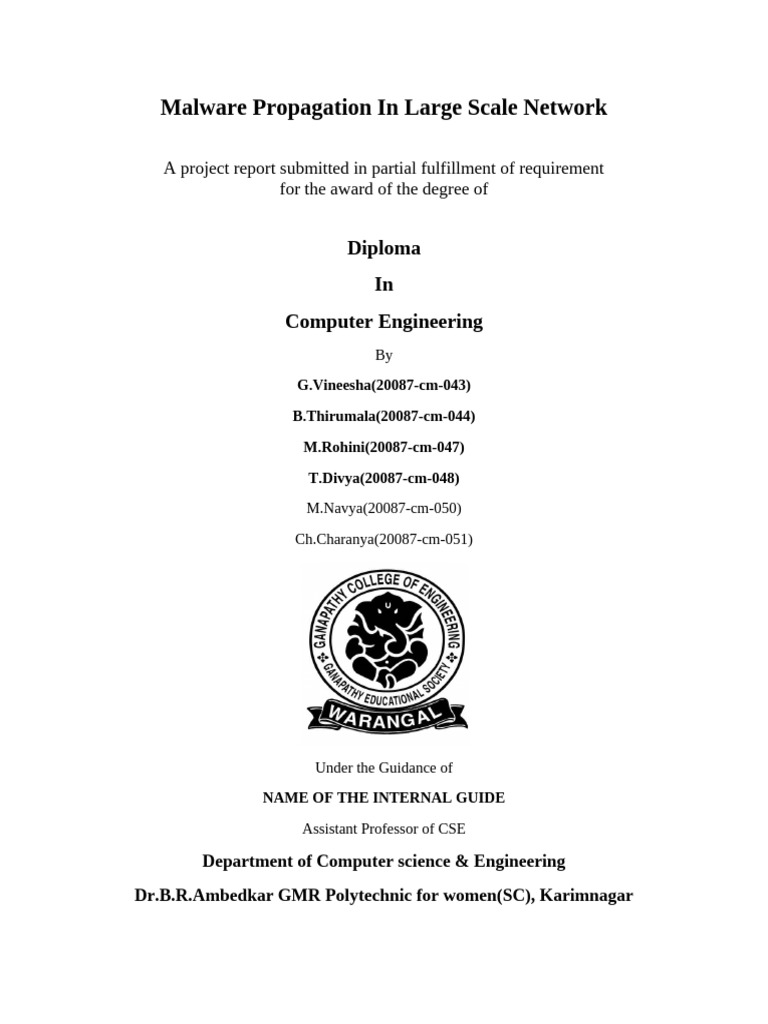 Network Malware Study for Students | PDF | Computer Science ...