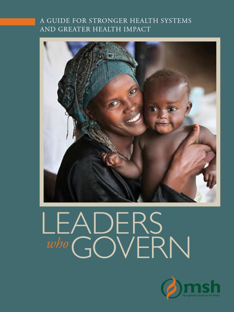 A Guide For Stronger Health Systems | PDF | Governance | Accountability