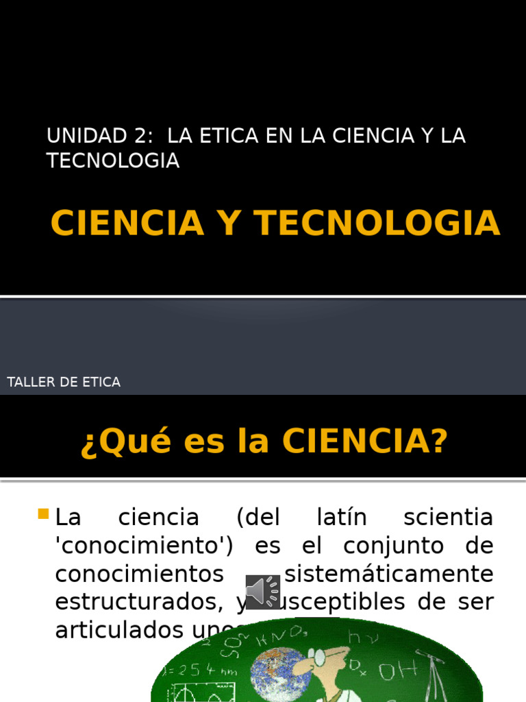 Ética en Ciencia y Tecnología | PDF | Science | Conocimiento
