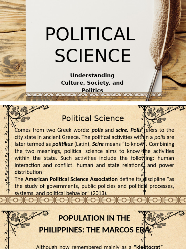 UCSP Political Science | PDF | System | State (Polity)