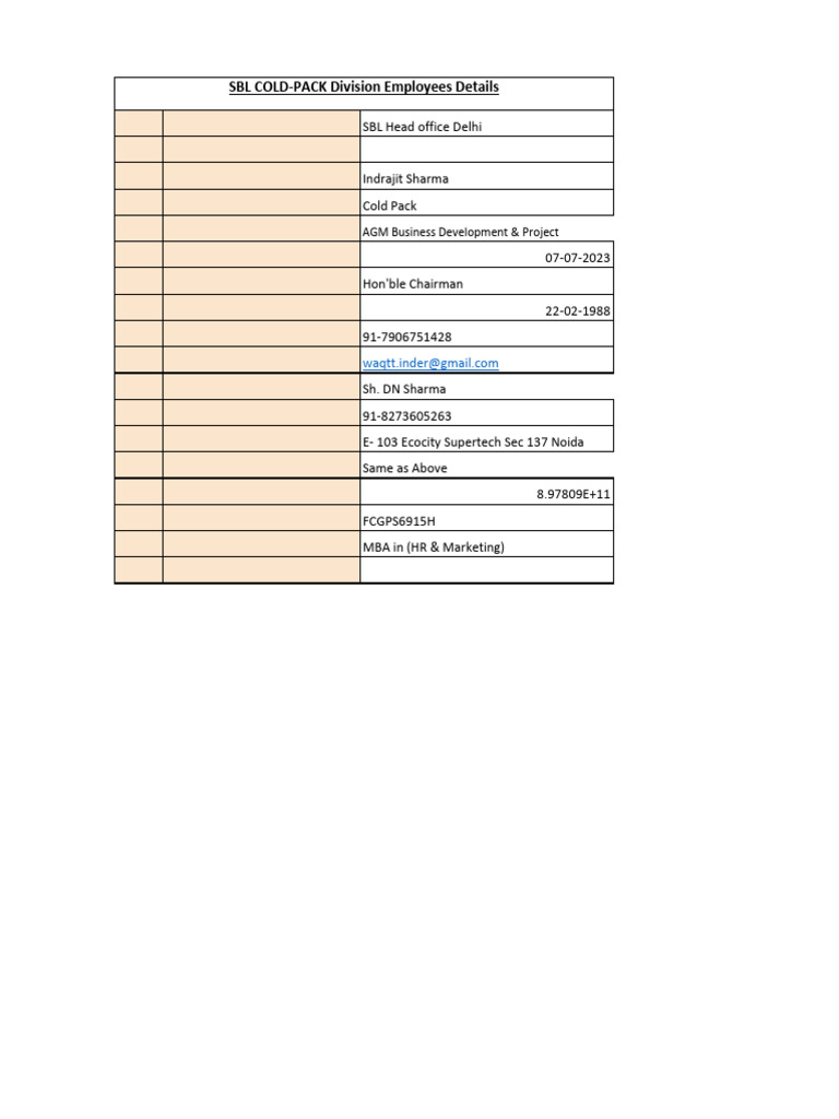HR Filing Sheet Important | PDF