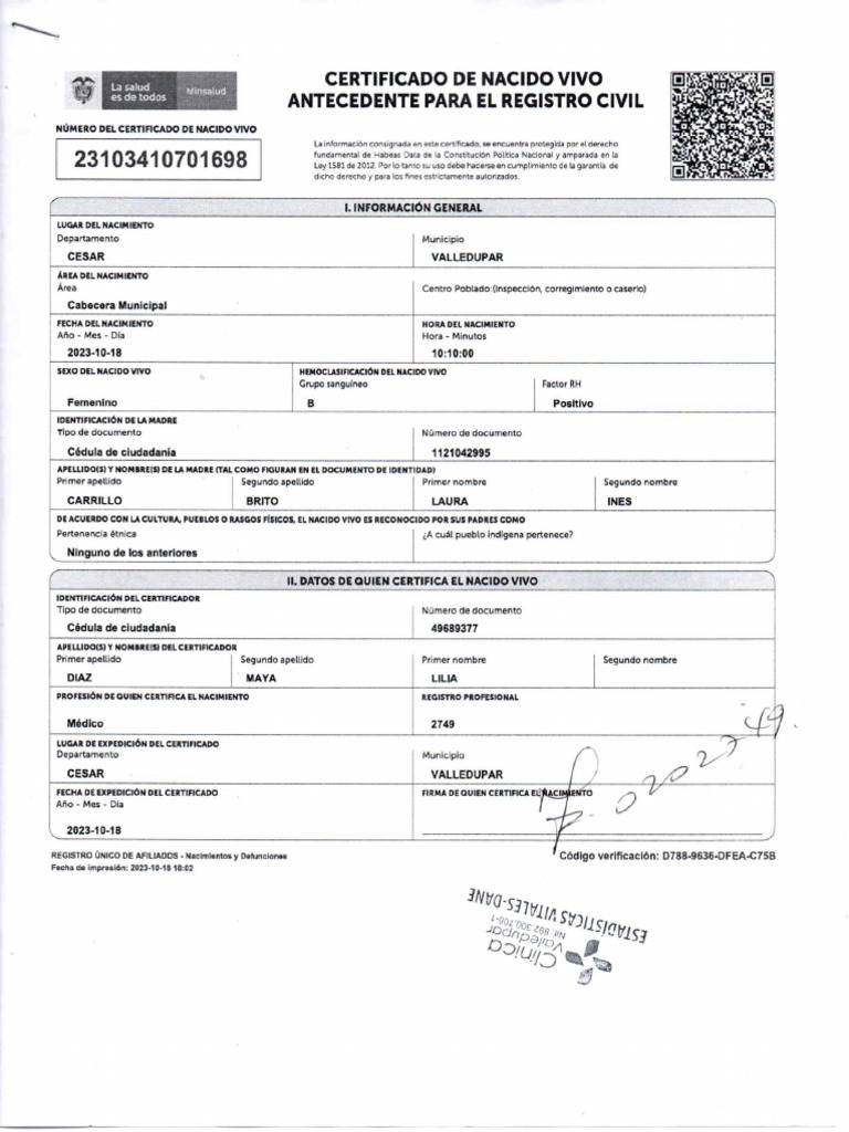 Documentos Licencia Laura Carrillo | PDF
