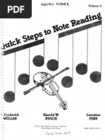 Quick Steps To Note Reading Vol 1 | PDF