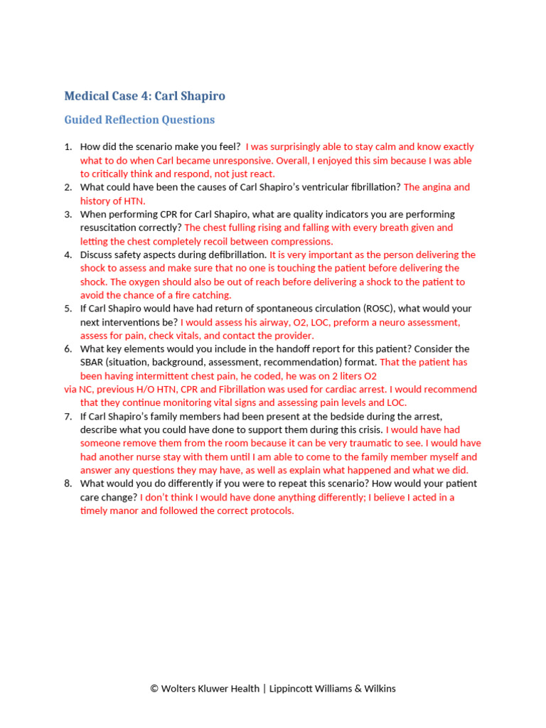 Carl Shapiro Debrief | PDF