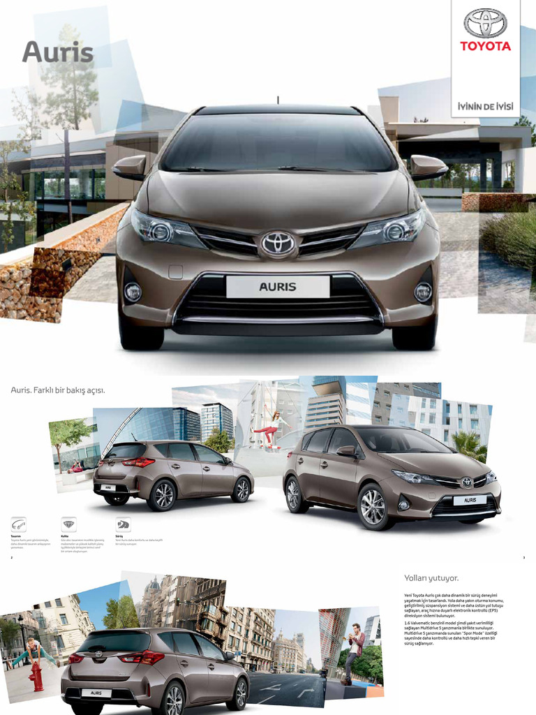 2015 Toyota Auris 1 33 VVT I 99 Ps Life Urun Katalogu 701 | PDF