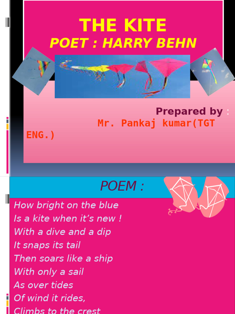 The Kite | PDF | Poetry