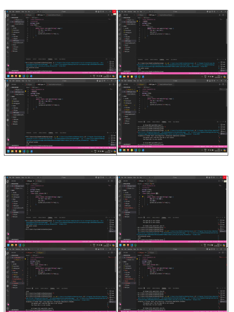 Access Modifiers | PDF