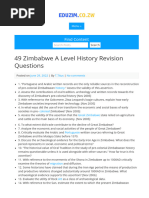 Great Zimbabwe: Society and Significance | PDF | Zimbabwe