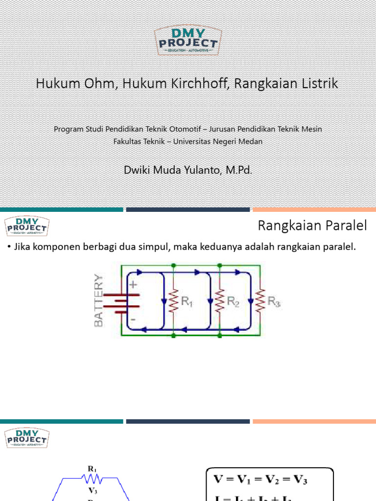 Rangkaian Listrik: Seri dan Paralel | PDF