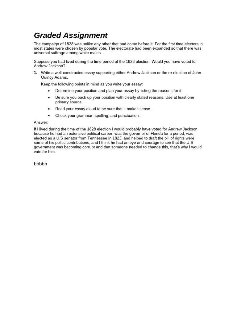 Graded Assignment BBBBB | PDF