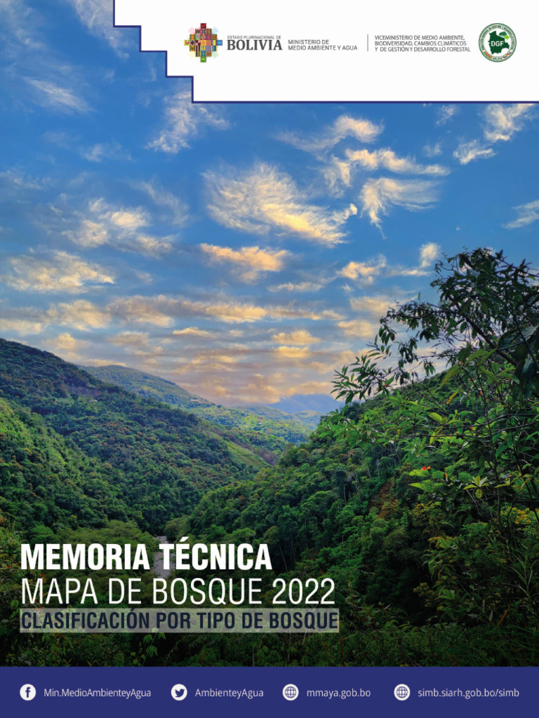 Memoria Mapa de Bosques | PDF | Arboles | Pradera