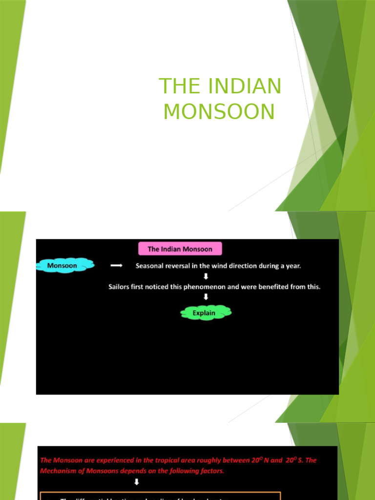 The Indian Monsoon | PDF