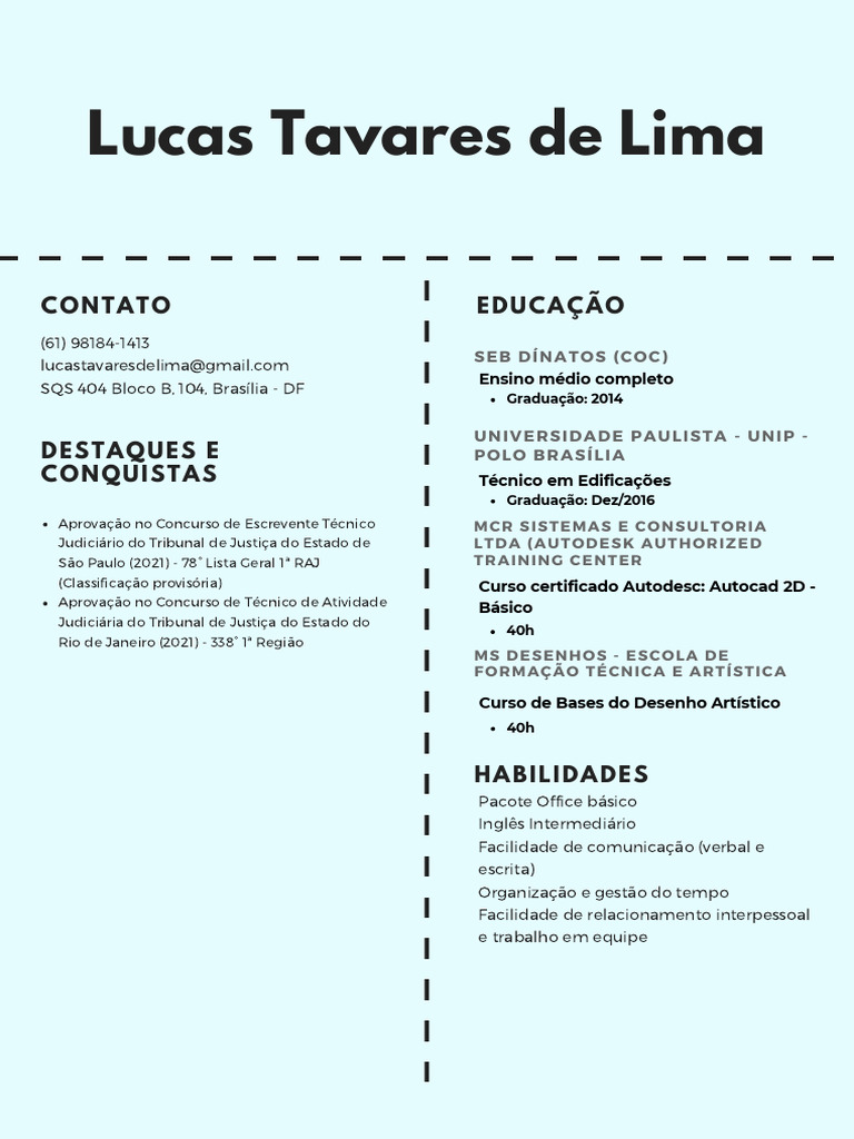Lucas Lima Currículo | PDF