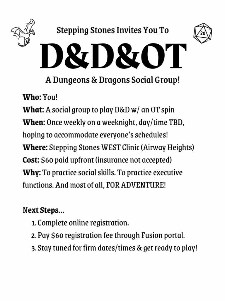 D&D&OT Flyer | PDF
