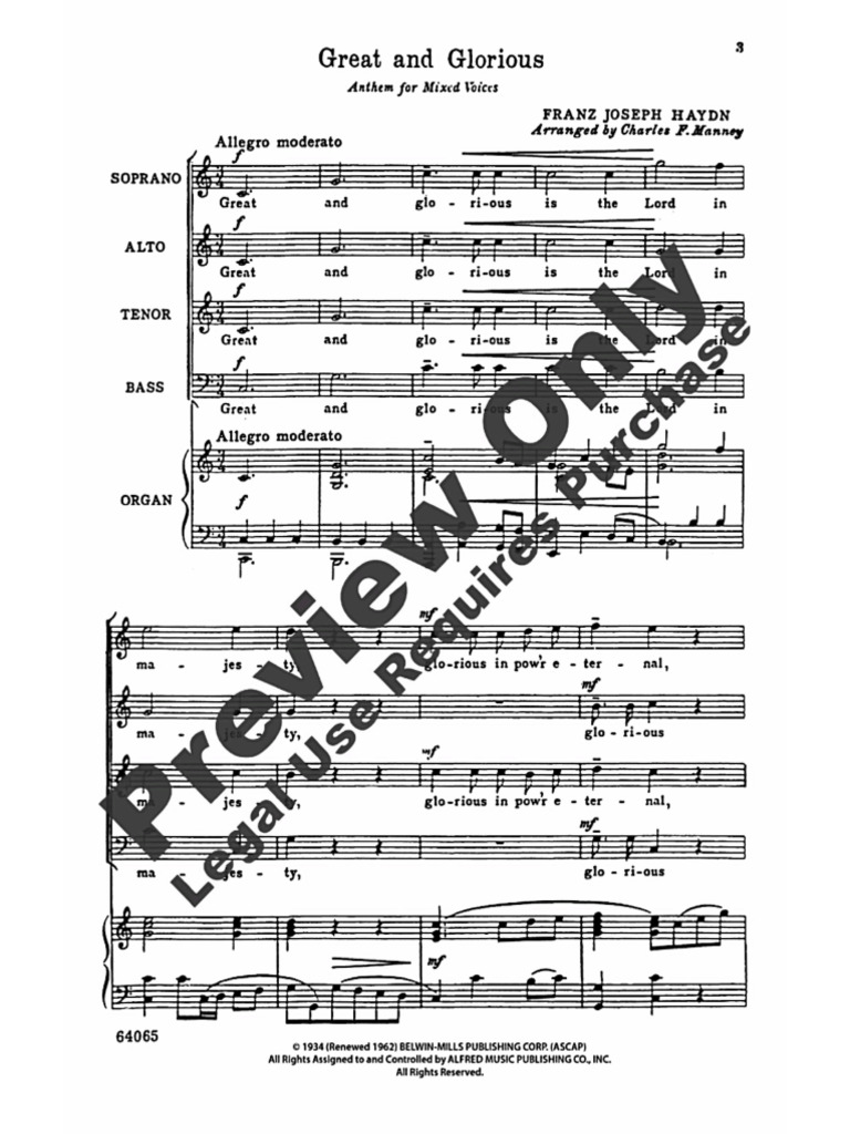 Great and Glorious Mozart | PDF