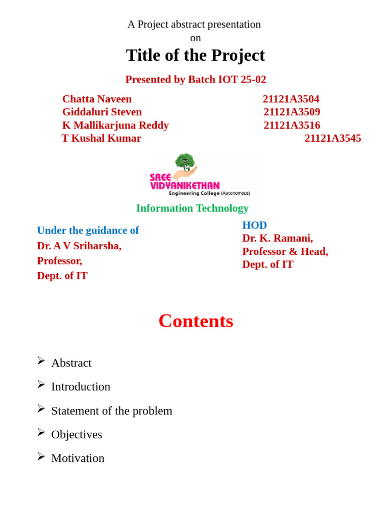Abstract Review Template IOT | PDF | Surgery | Internet Of Things