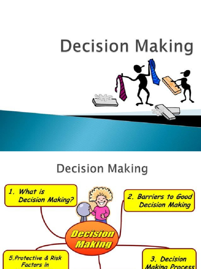 Decision Making 1 | PDF