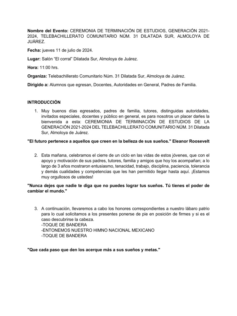 Programa_Fin de curso_2024 Dilatada sur | PDF