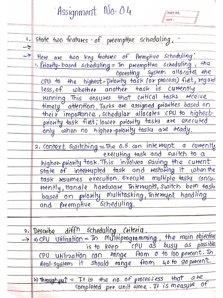 Osy 4th Assignment | PDF