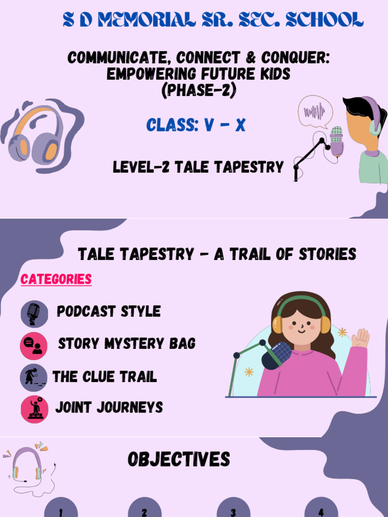 Level 2 Tale Tapestry - A Tale of Stories - Class V-X | PDF