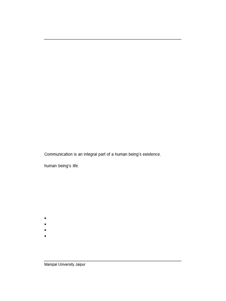 Unit 1-Language and Communication | PDF | Nonverbal Communication ...