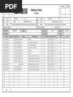 Delivery Note | PDF