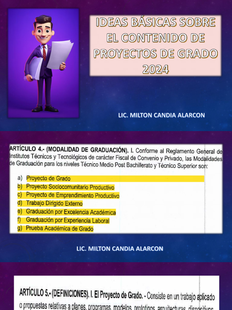 Diapositivas Gipet Proyecto de Grado 2024 | PDF | Metodología de encuesta | Diseño