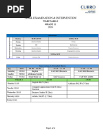 CSEC_Timetable_2025 | PDF