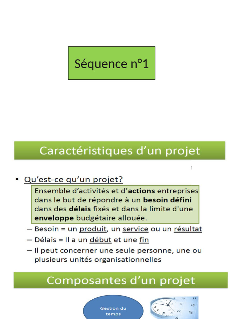 Sequence 1 | PDF | Méthodes et références pédagogiques
