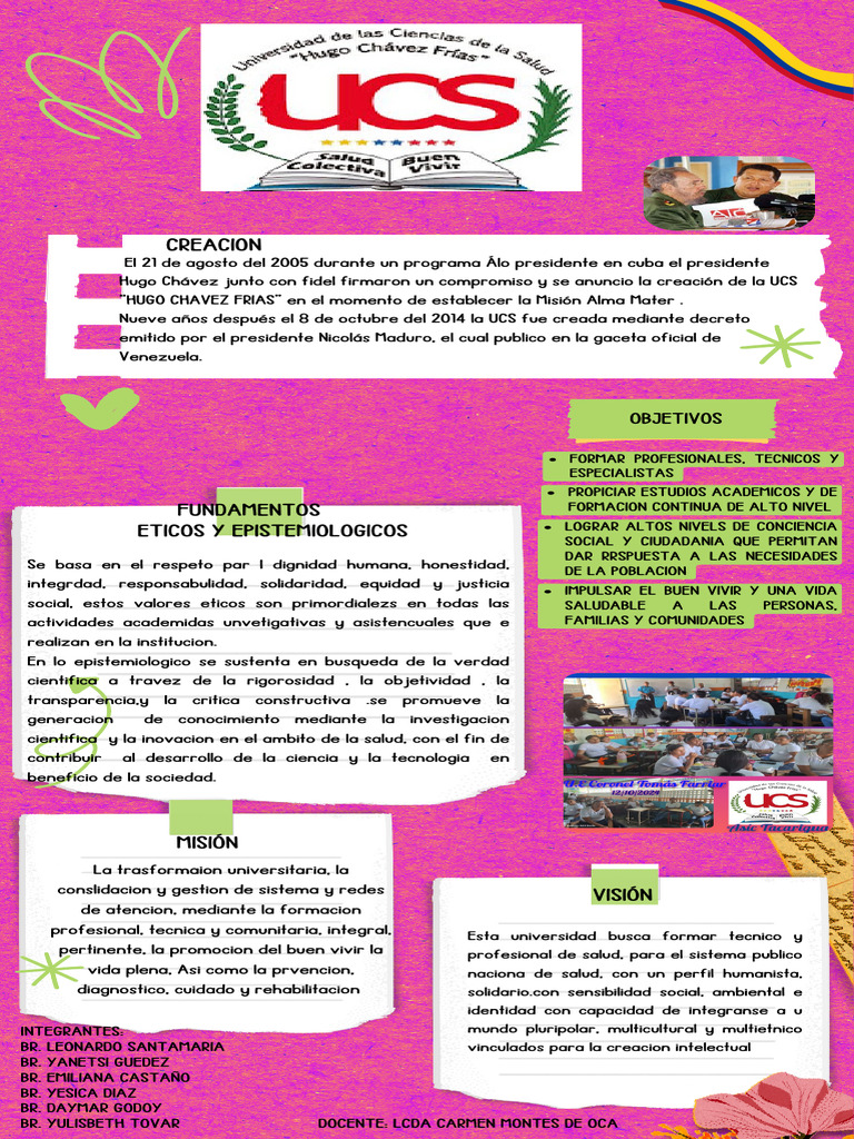 Creación y Misión de la UCS en Venezuela | PDF | Ciencia y matemáticas