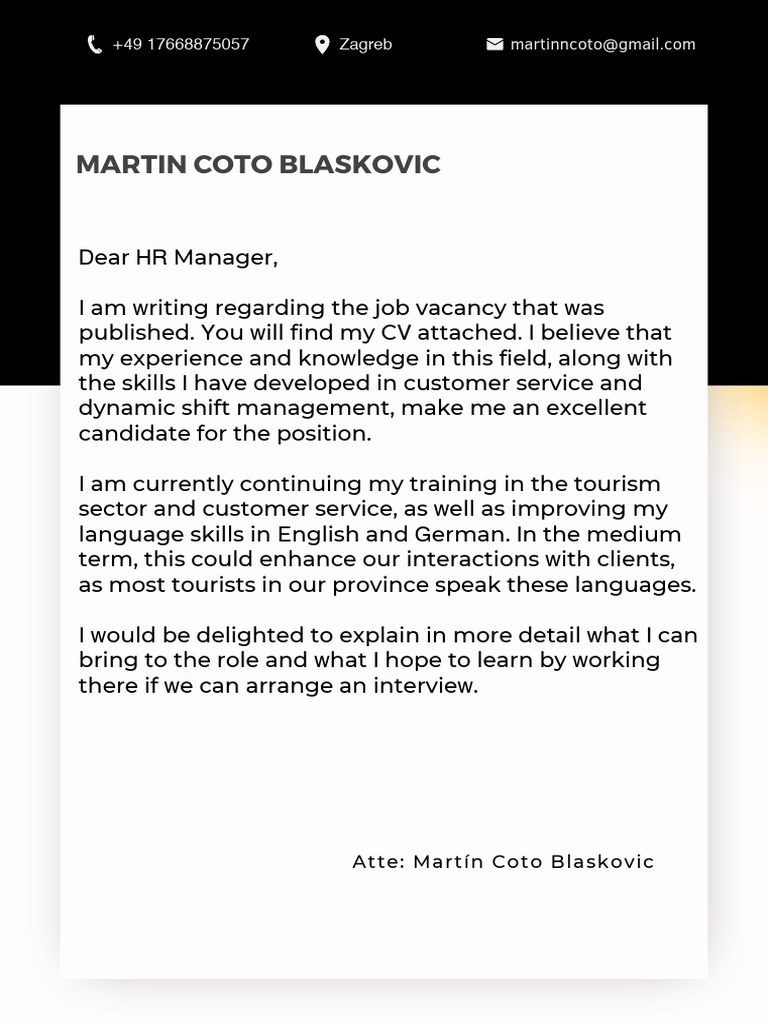 LETTER | PDF