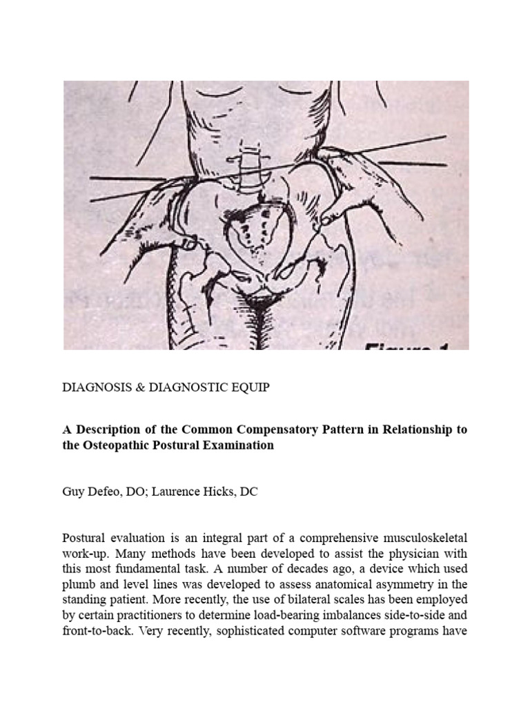 03.CCP in Postural Examimation | PDF | Vertebral Column | Pelvis